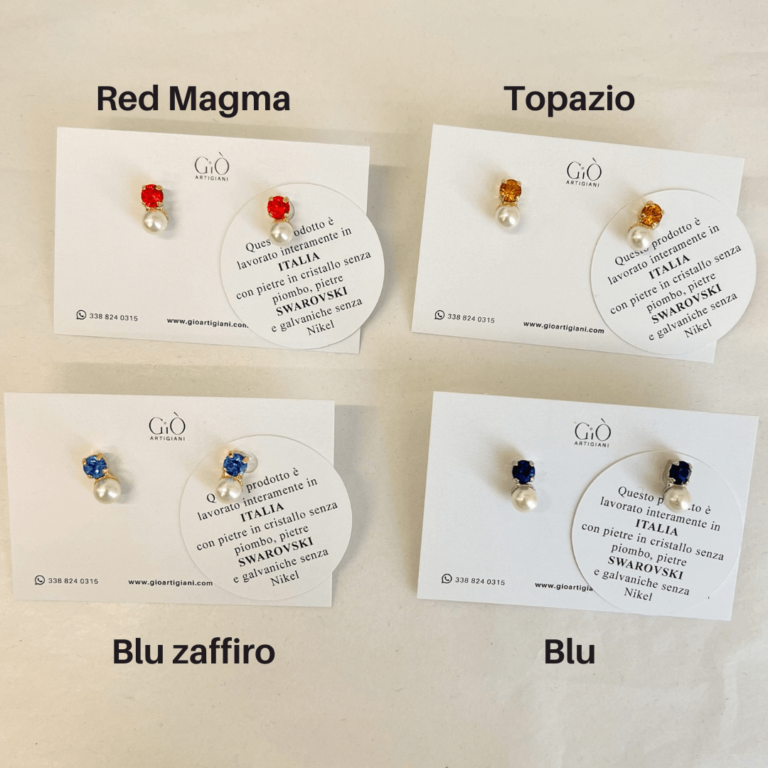 Orecchini mini perla – Gio' Artigiani